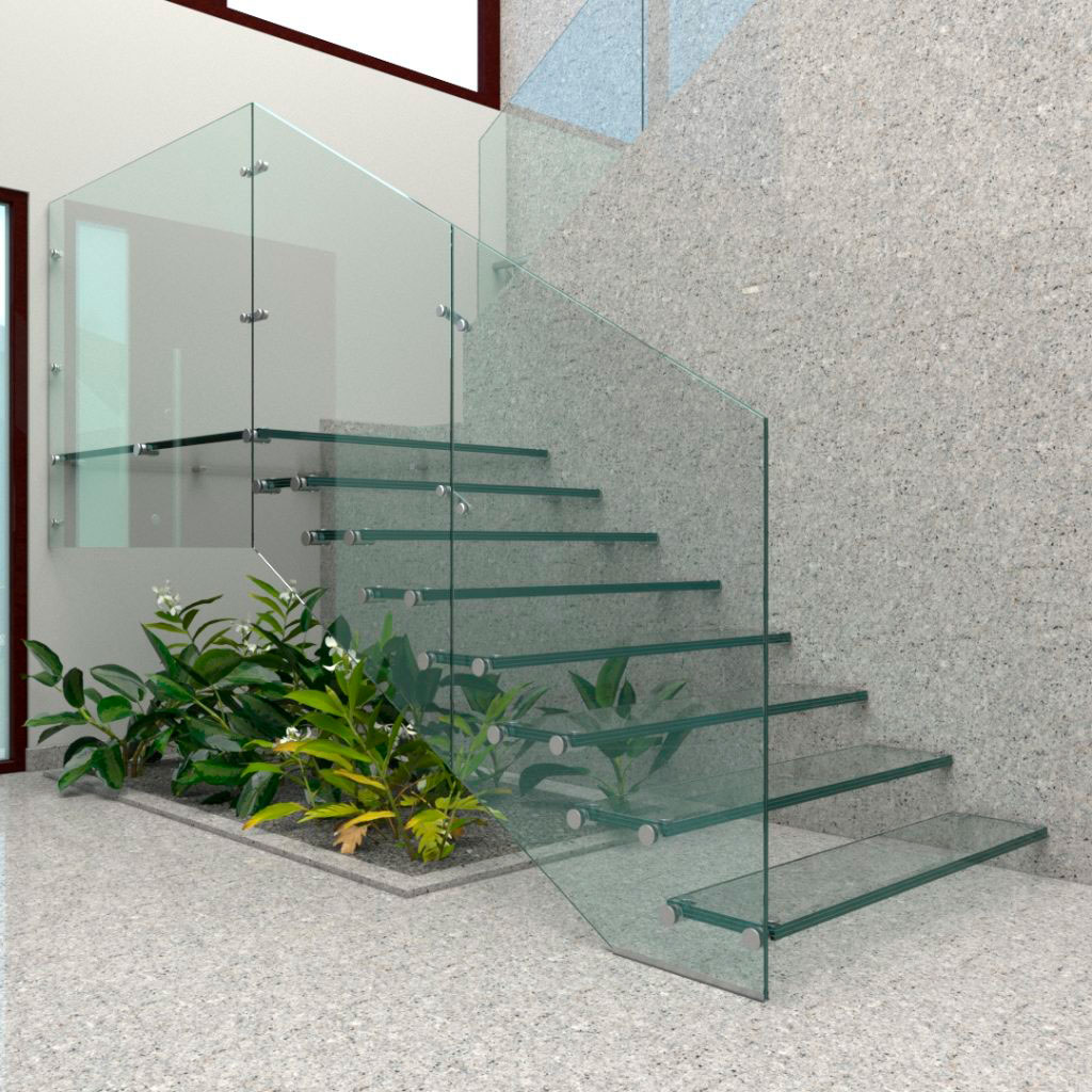 Escaleras modulares en Panamá. Escaleras modulares de vidrio - Kefren