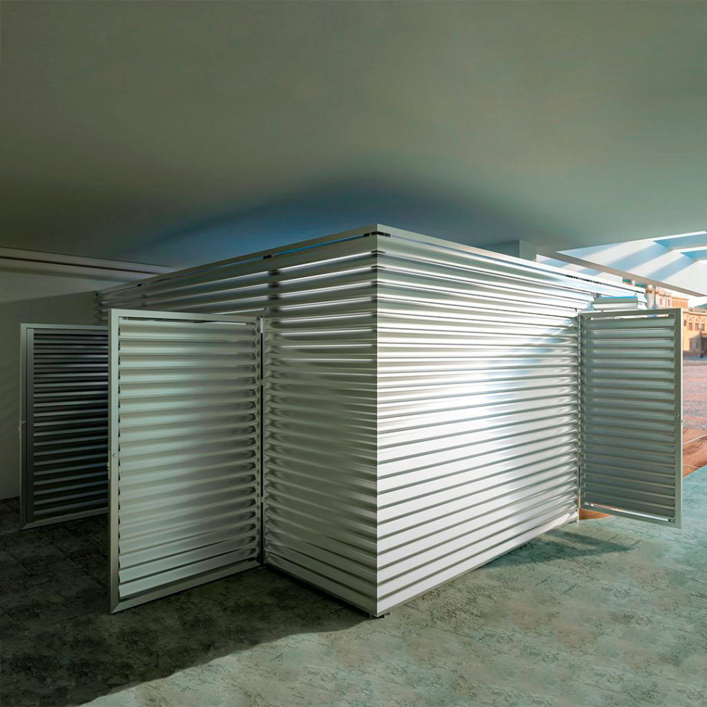 Louvers de aluminio en Panamá. Venta de louvers metálicos - Kefren