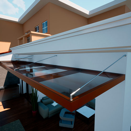 Techos en Panamá. Techos de policarbonato y sistemas Canopy - Kefren